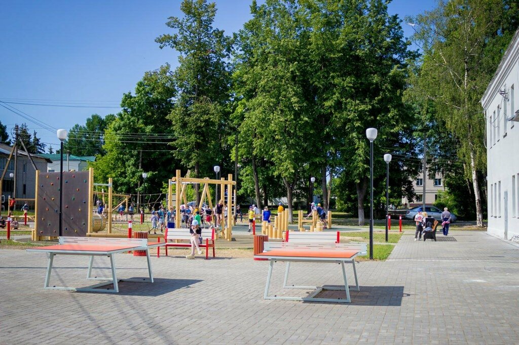 Oyun alanı Playground, Lixoslavl, foto