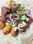 Шашлычок (ulitsa Tekstilshchikov No:4А, posyolok gorodskogo tipa Oktyabrskiy), kafe  Moskova ve Moskovskaya oblastından