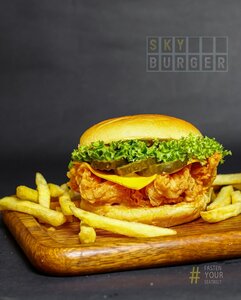 Sky Burger (15/15, Al Dhaid - Maleha Road, Hay Altaiba 2, Dhaid, Sharjah), fast food
