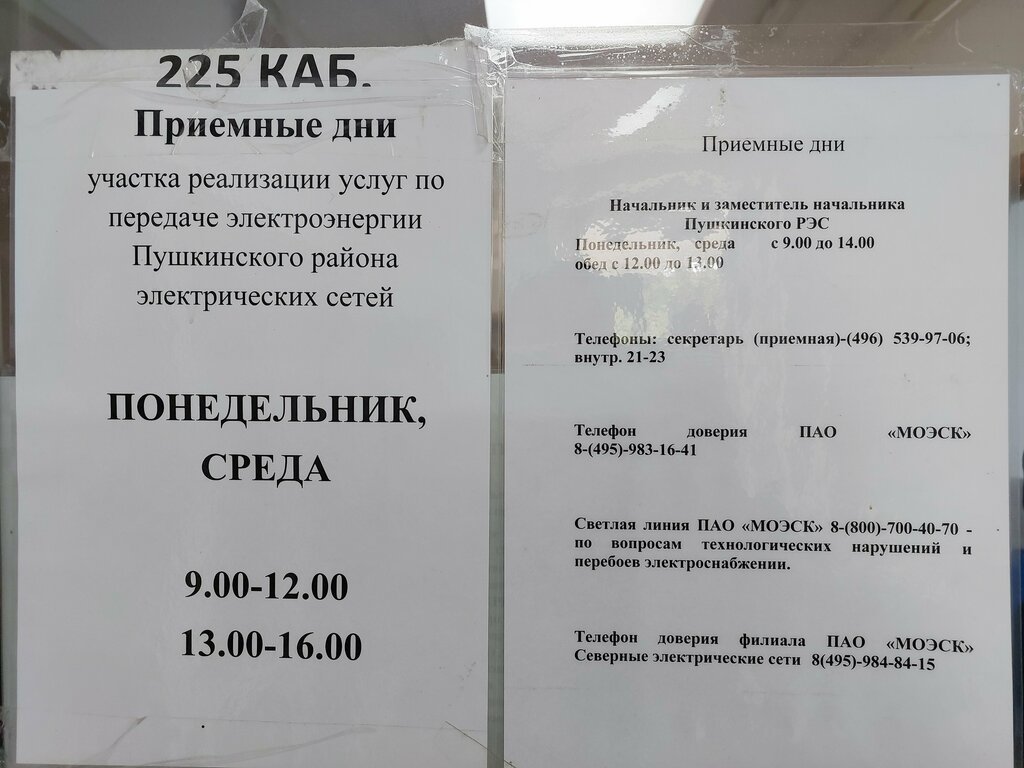 Enerji firmaları Пушкинский район электрических сетей, Moskova ve Moskovskaya oblastı, foto