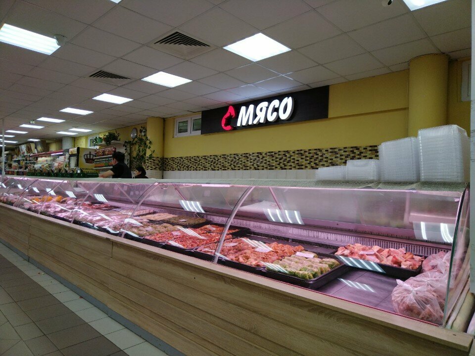 Kasap, şarküteri Мясо есть, Moskova, foto