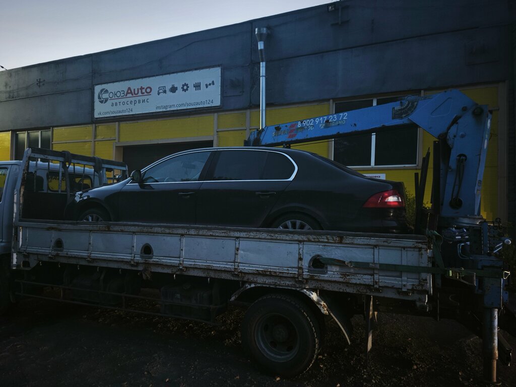 Çekici hizmeti Evacuator, Krasnoyarski krayı, foto