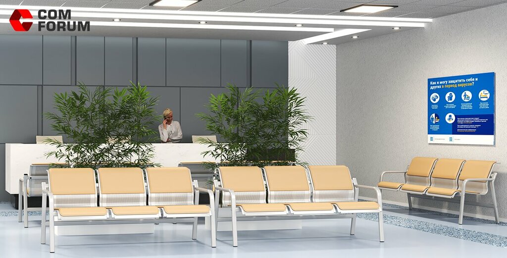 Büro mobilyaları Comforum, Moskova, foto