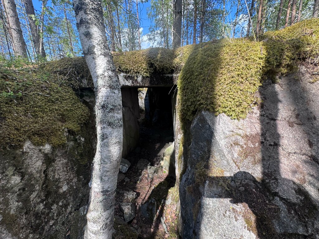 Turistik yerler Противотанковые укрепления Зубы дракона, Karelya, foto