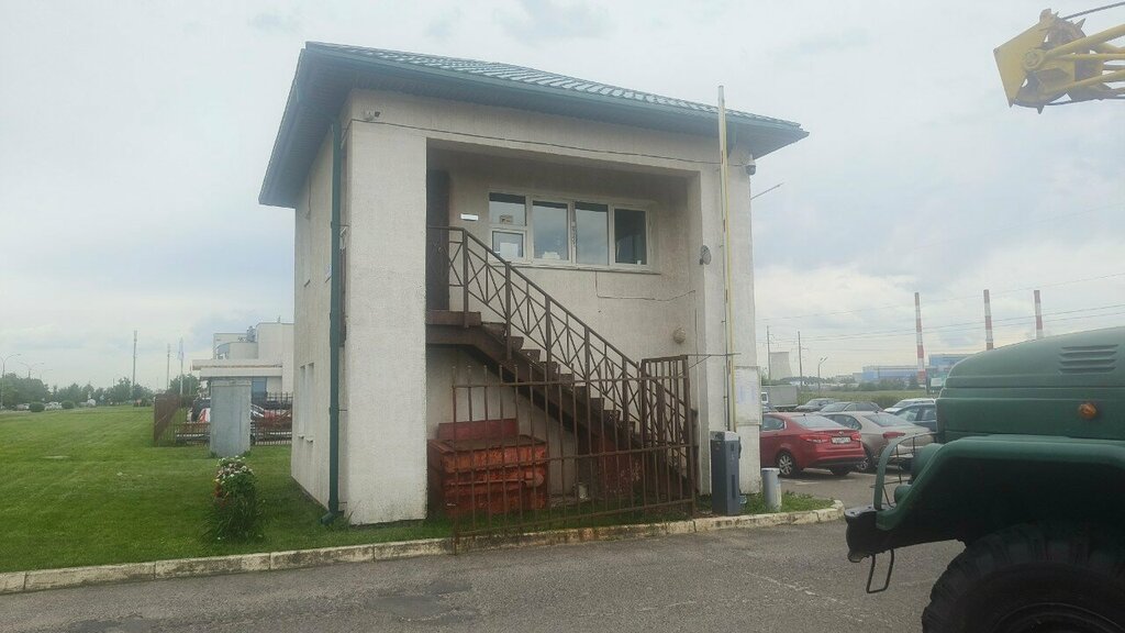 Geçiş noktaları, güvenlik kontrol alanı Security post, Minsk, foto