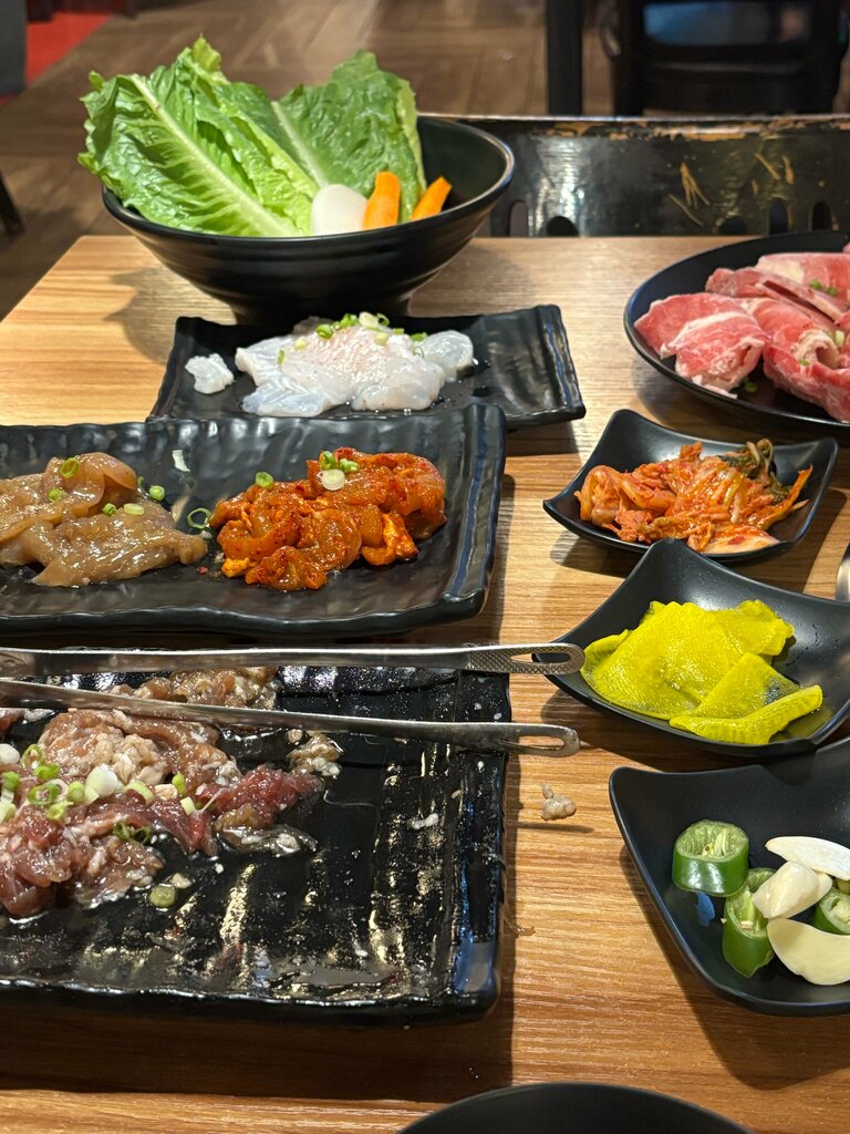 Restoran Mukbang Shows Restaurant Korean BBQ and Seafood, Abu Dabi, foto