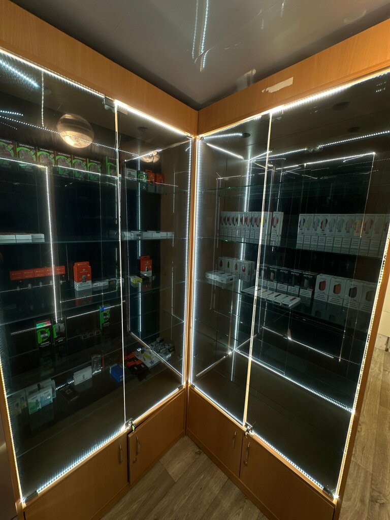 Elektronik sigara satış noktaları Push vape, Moskova, foto