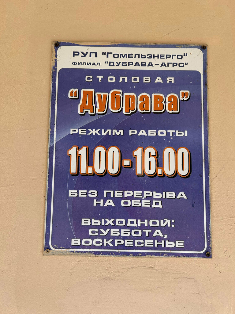 Market РУП «Гомельэнерго» филиал «Дубрава-агро», Gomelskaya oblastı, foto