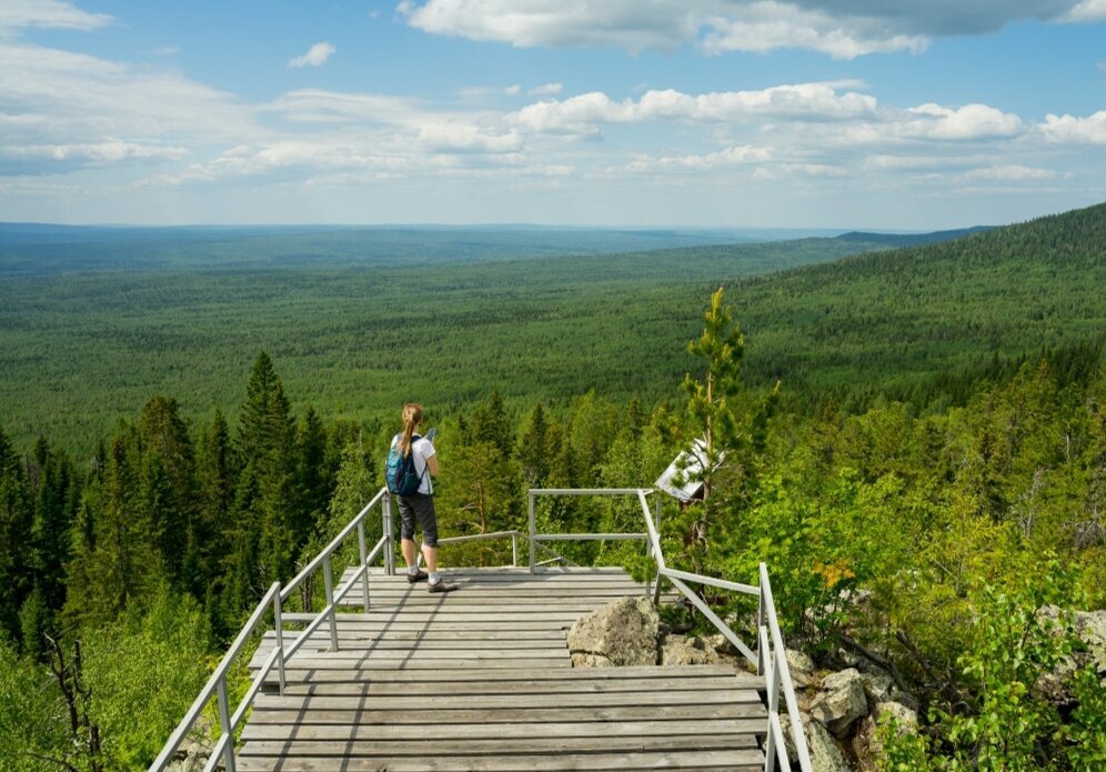 Dağ zirvesi Mount Usborne 723 meters, Dünya, foto