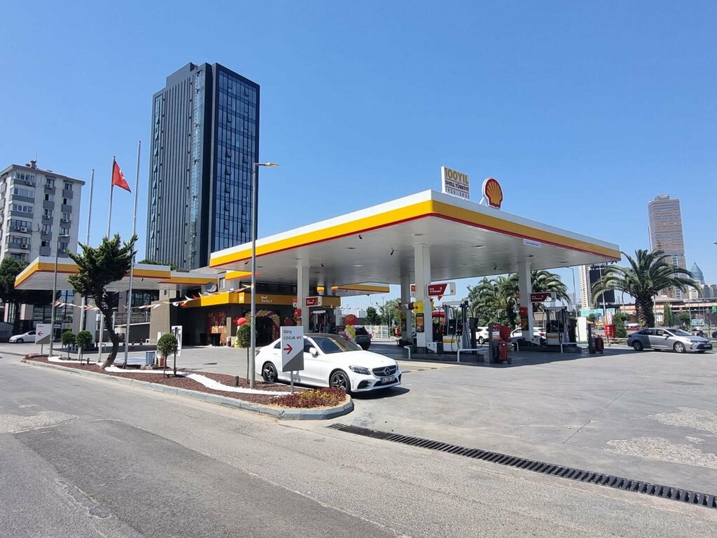 Benzin istasyonu Hizmet Petrol - Shell, İstanbul, foto