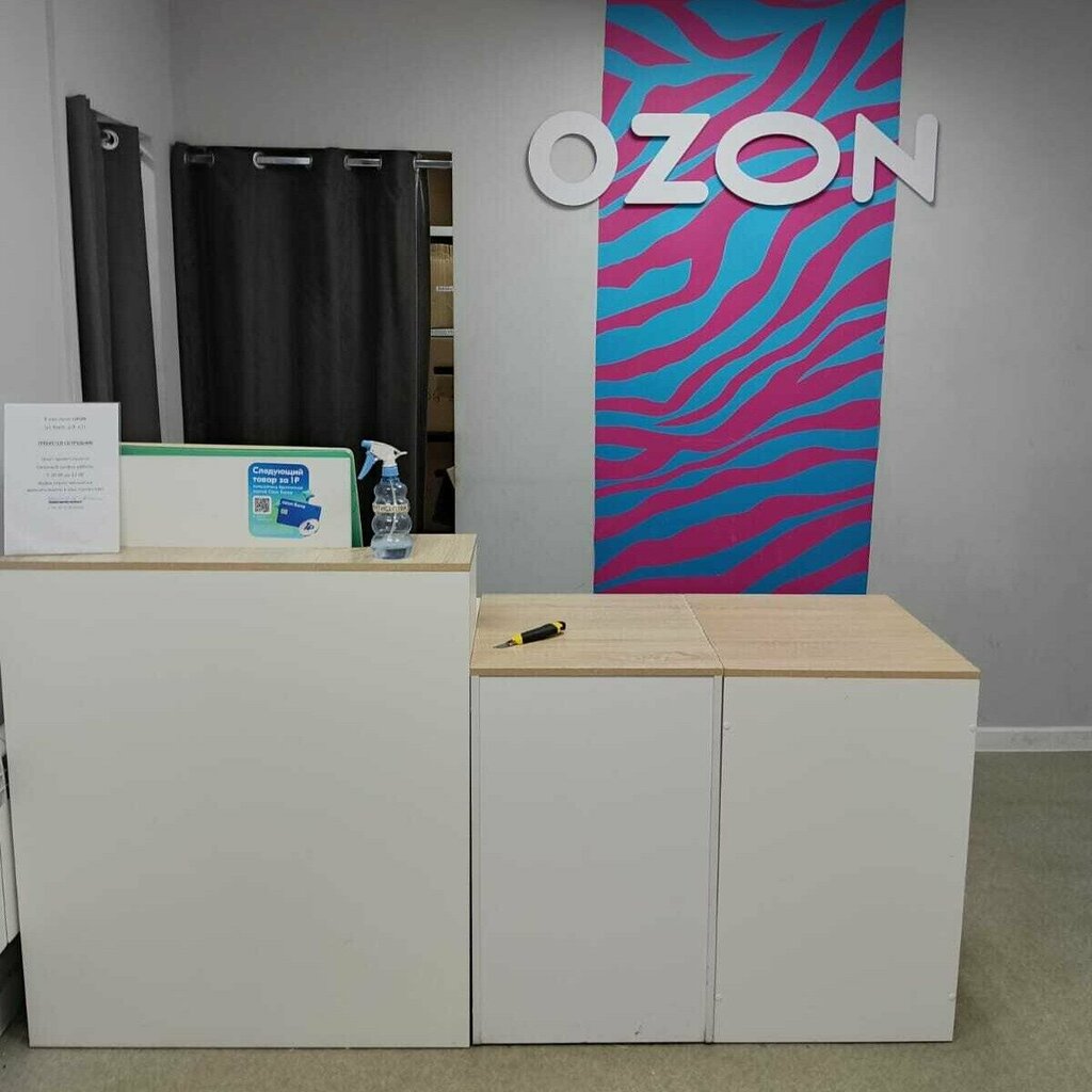 Teslimat noktası Ozon, Moskova, foto