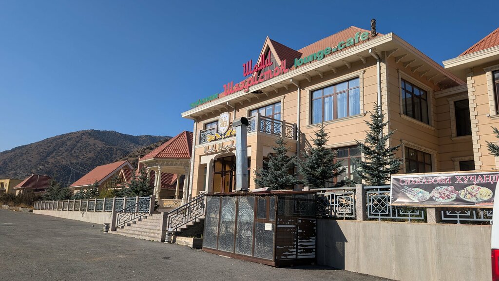 Kafe Чайхана Шоми Шахристан, Suğd (Sogd) ili, foto