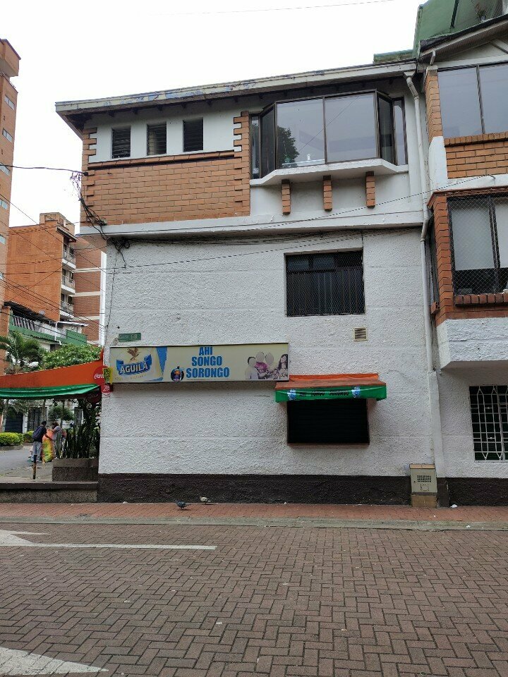 Market Ahi songo sorongo, Medellin, foto