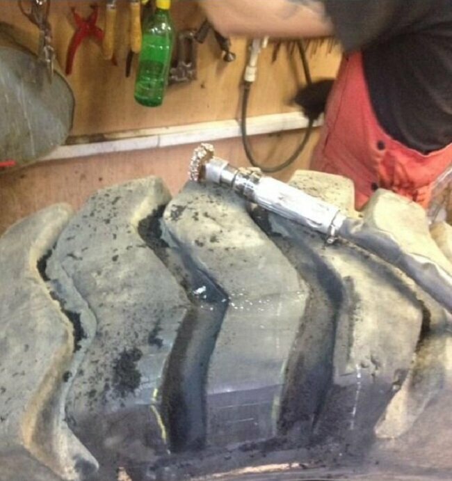 Oto lastik tamiri Shinomontazh, Buzuluk, foto