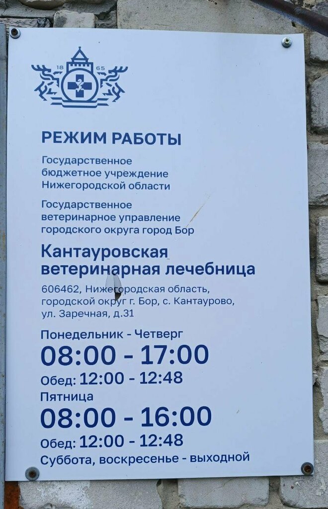 Veteriner klinikleri Кантауровская ветеринарная лечебница, Nijegorodskaya oblastı, foto