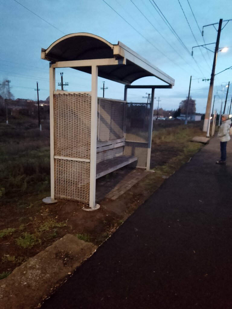 Tren istasyonu остановочный пункт 547 километр, Kurskaya oblastı, foto