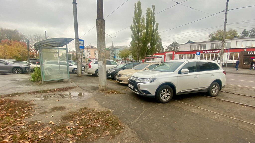 Toplu taşıma durağı Площадь Металлургов, Lipetsk, foto