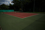 Теннисные корты (Lipetsk, Bykhanov Sad Park), tenis kortu  Lipetsk'ten