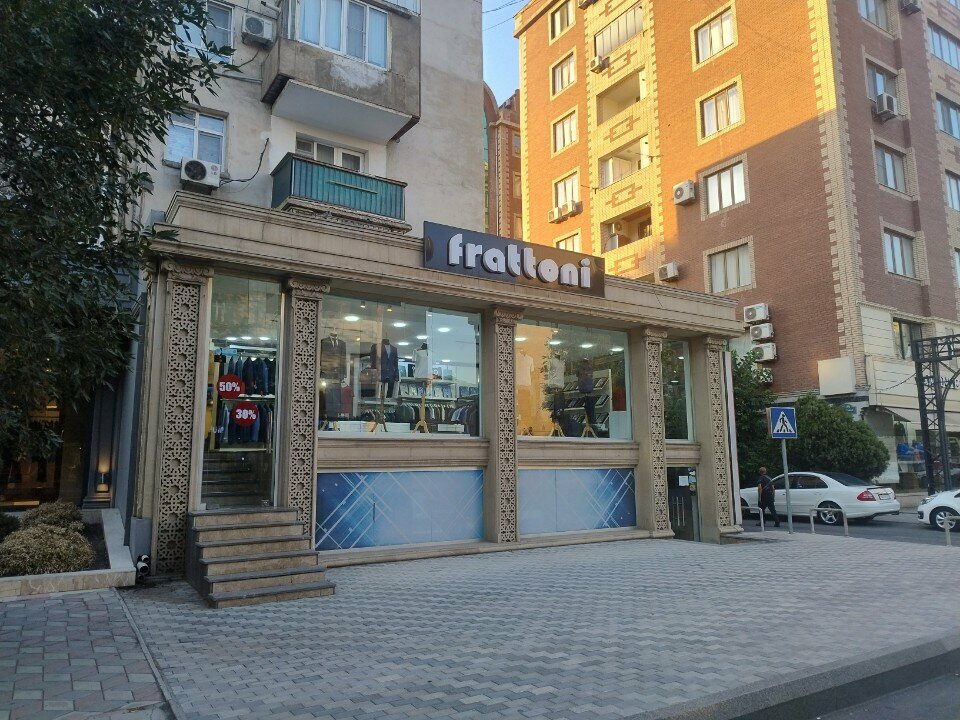 Giyim mağazası Frattoni Kişi Geyimləri, Bakü, foto