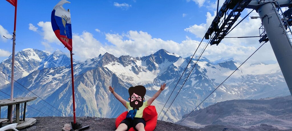 Seyir terası Флаг России, Kabardino‑Balkarya, foto