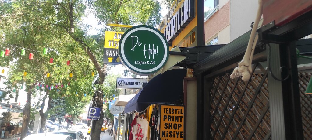 Kahve dükkanları Di Hola, Ankara, foto