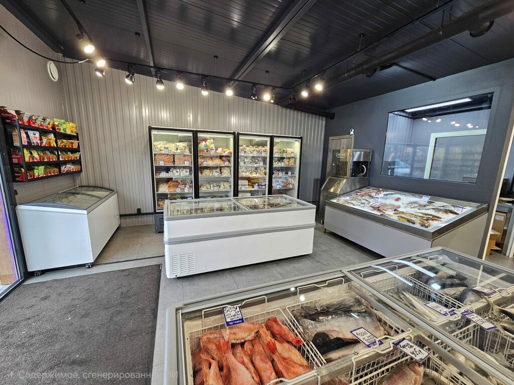 Balık ve deniz ürünleri Fish.com, Kaliningrad, foto