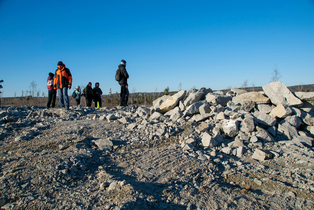 Dağ zirvesi Mountain peak, Yekaterinburg, foto