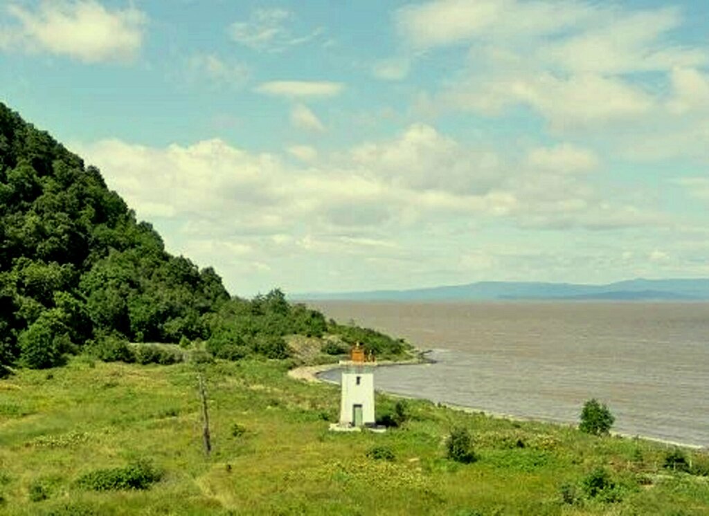 Dağ zirvesi Мыс Пронге, Habarovski krayı, foto