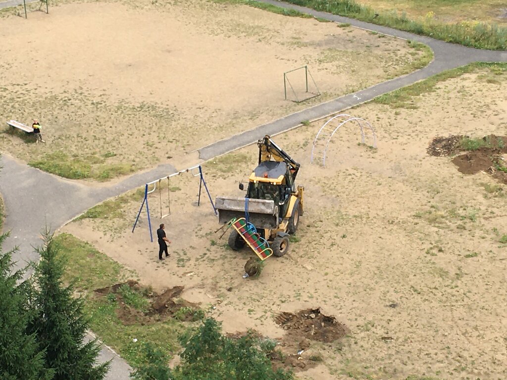 Oyun alanı Playground, Leninsk‑Kuznetski, foto