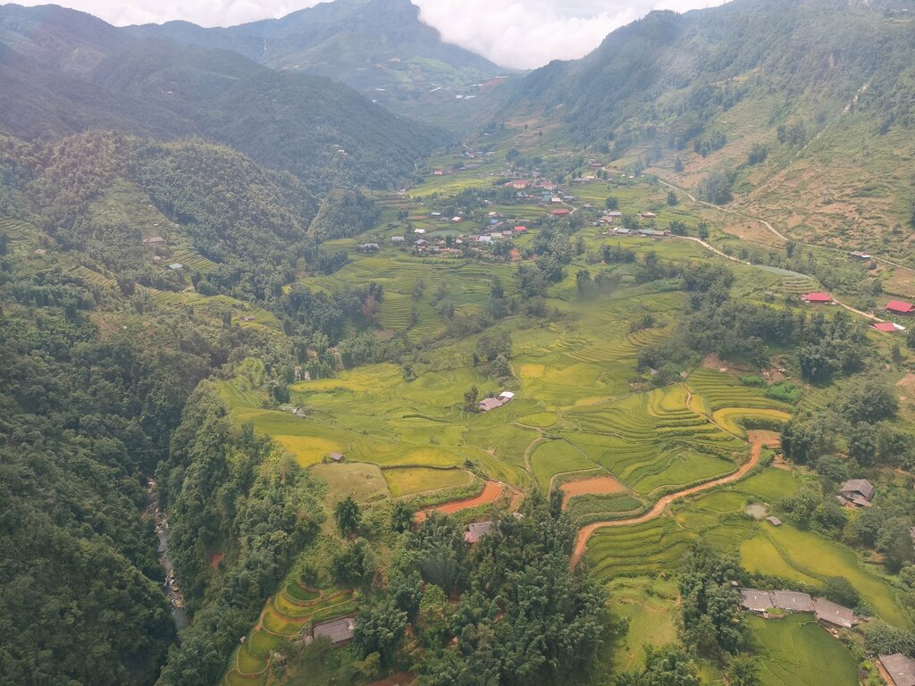 Dağ zirvesi Fan Si Pan 3142 meters, , foto