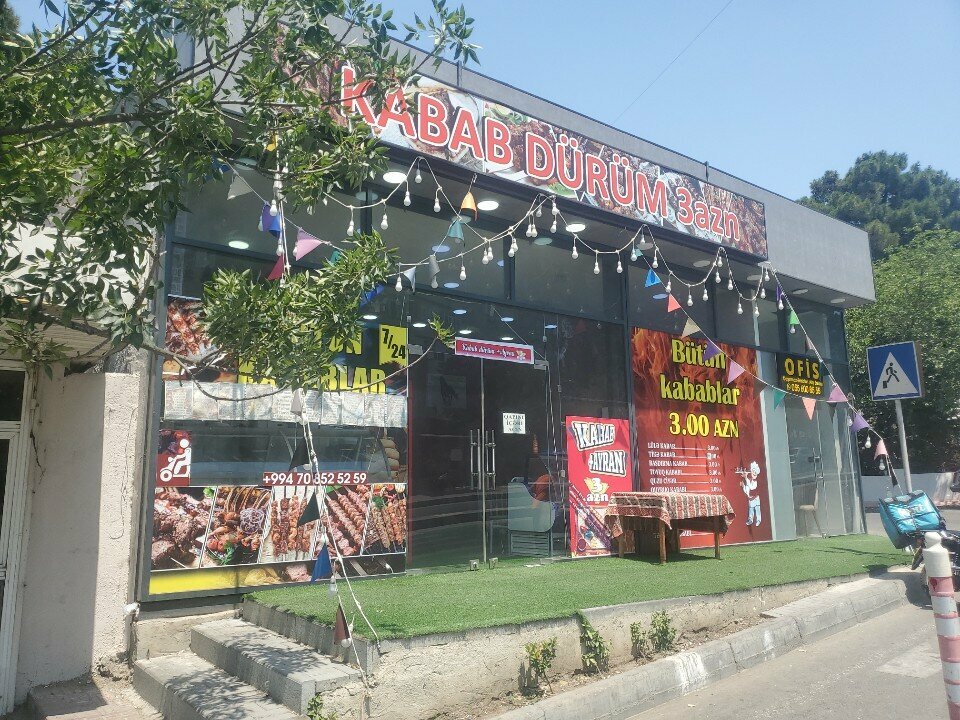 Fast food Kabab dürümü, Bakü, foto