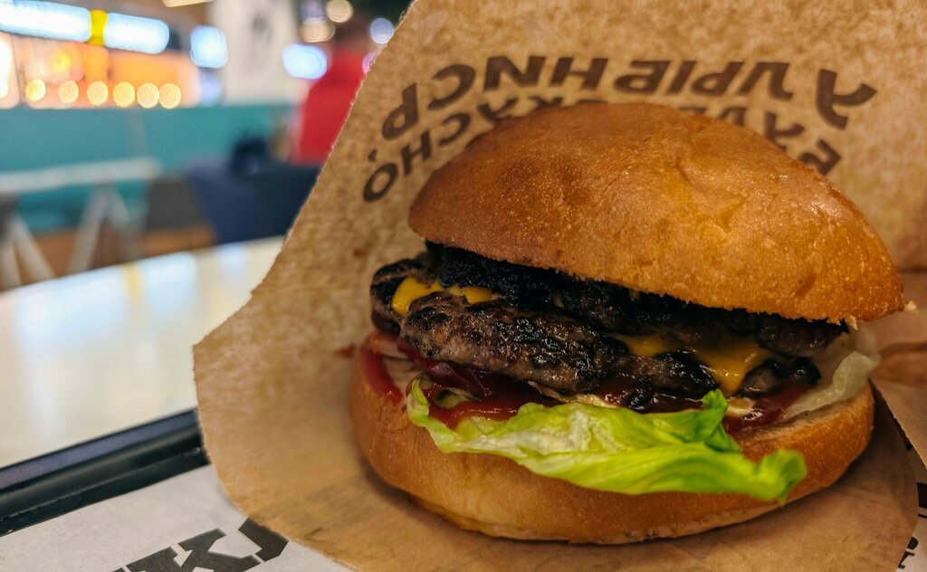 Fast food Франклинс Бургер, Moskova, foto