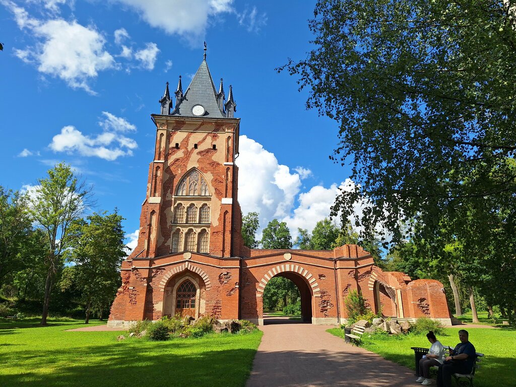 Müzeler ve sanat galerileri Aleksandrovsky Park, Puşkin, foto