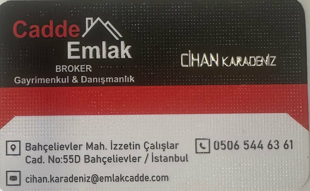 Emlak ofisi Cadde Emlak, İstanbul, foto
