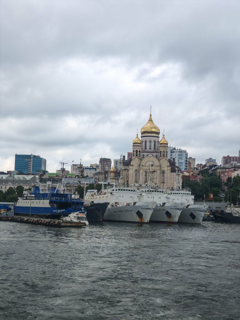Deniz ve nehir iskeleleri Paromnaya pereprava Vladivostok-Slavyanka, Vladivostok, foto
