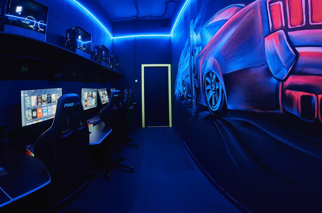 Bilgisayar kulübü PingWin Arena, Belgorod, foto