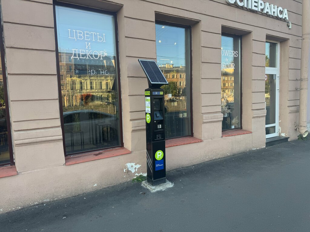 Ödeme terminali Паркомат, Saint‑Petersburg, foto