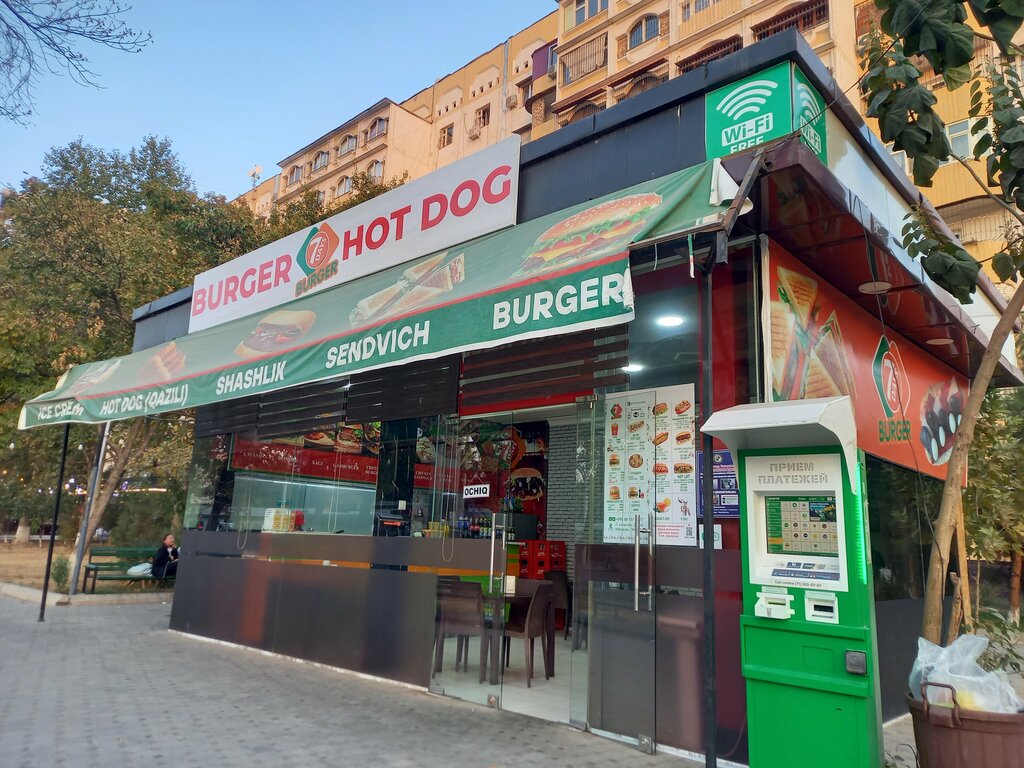 Fast food 7 Days Burger, Taşkent, foto