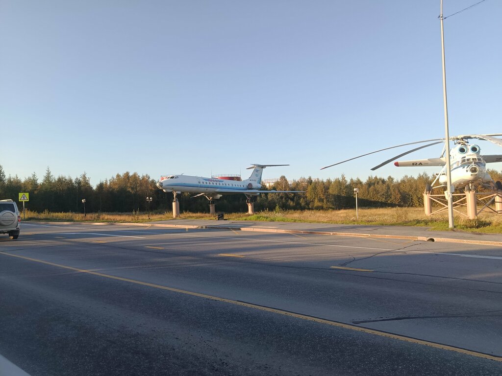 Teknoloji anıtı Самолëт Ту-134А-3, Yamal‑Nenets Özerk Bölgesi, foto