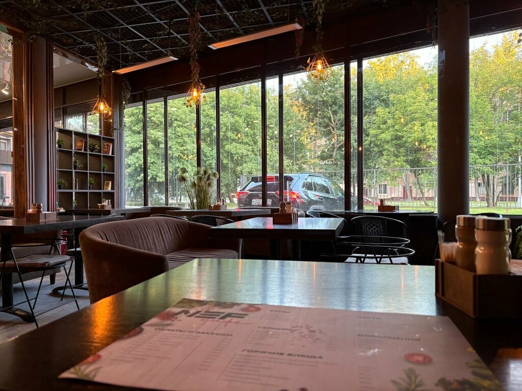 Kafe Nef cafe, Moskova, foto
