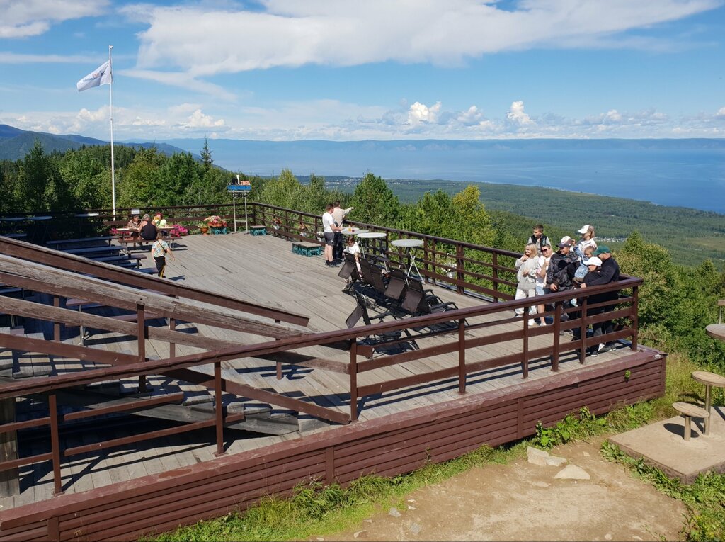 Seyir terası Observation deck, İrkutskaya oblastı, foto