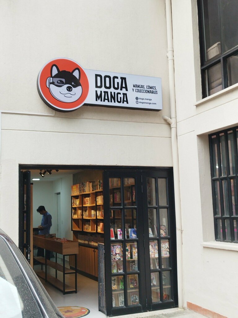 Çizgi roman dükkanı Diga Manga, Medellin, foto