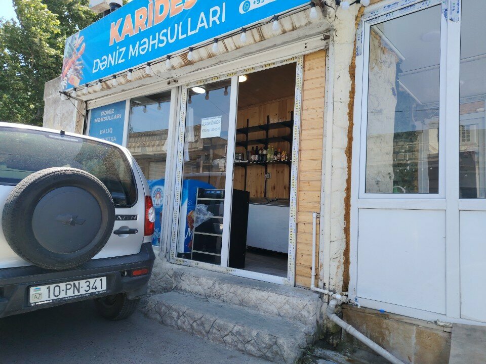 Balık ve deniz ürünleri Dəniz Məhsulları, Bakü, foto