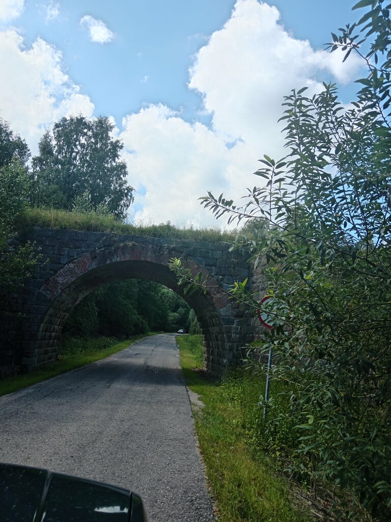 Turistik yerler Мост в Калинино, Kaliningradskaya oblastı, foto