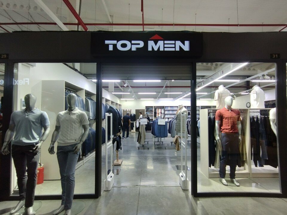 Giyim mağazası Top Men, Çimkent (Şımkent), foto