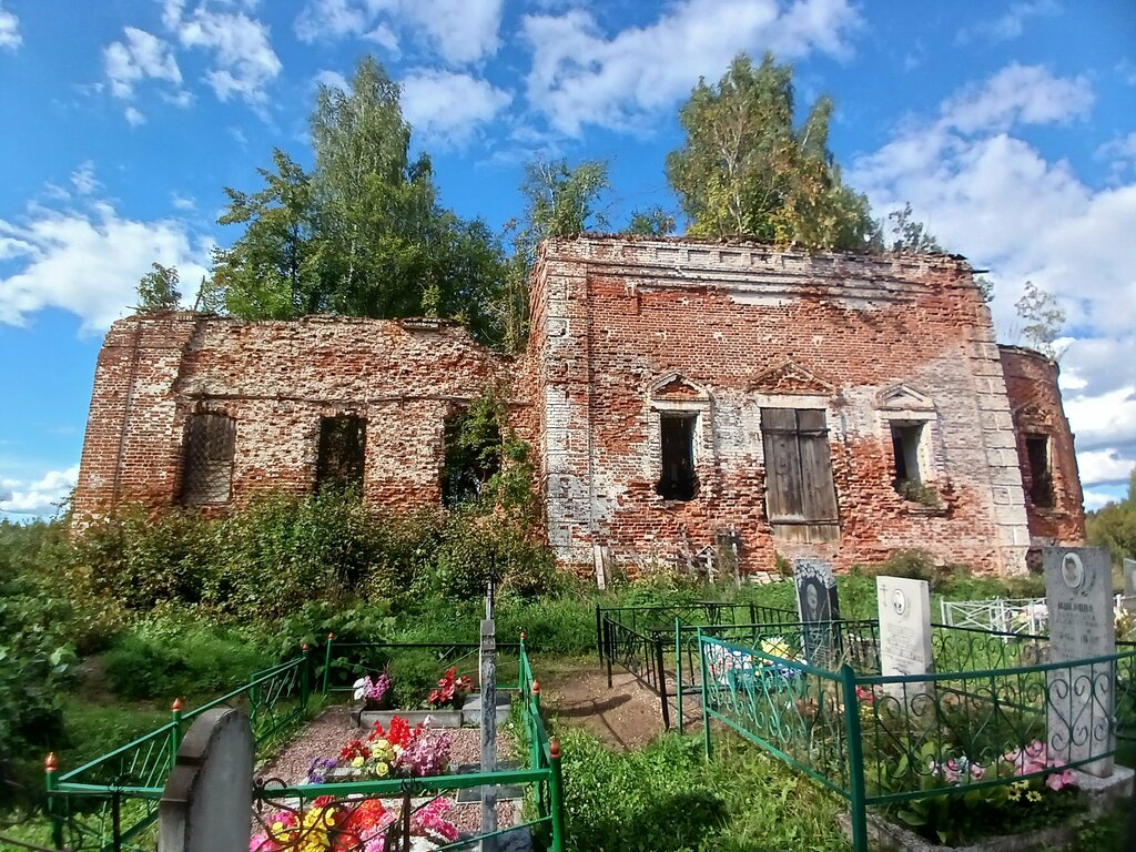 Ortodoks kiliseleri Церковь Владимирской иконы Божией Матери, İvanovskaya oblastı, foto