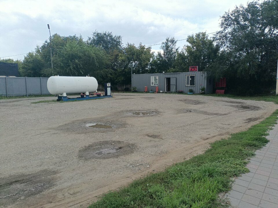 Otogaz dolum istasyonu Avtogazprom, Kostanay, foto