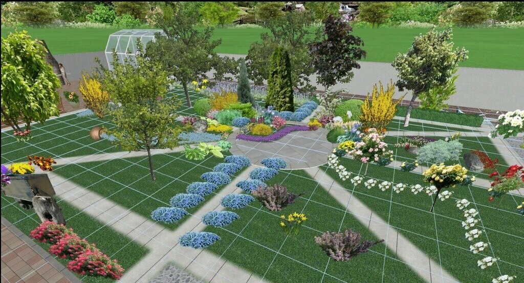 Peyzaj tasarımı Architectural and Landscape Association, Orenburgskaya oblastı, foto