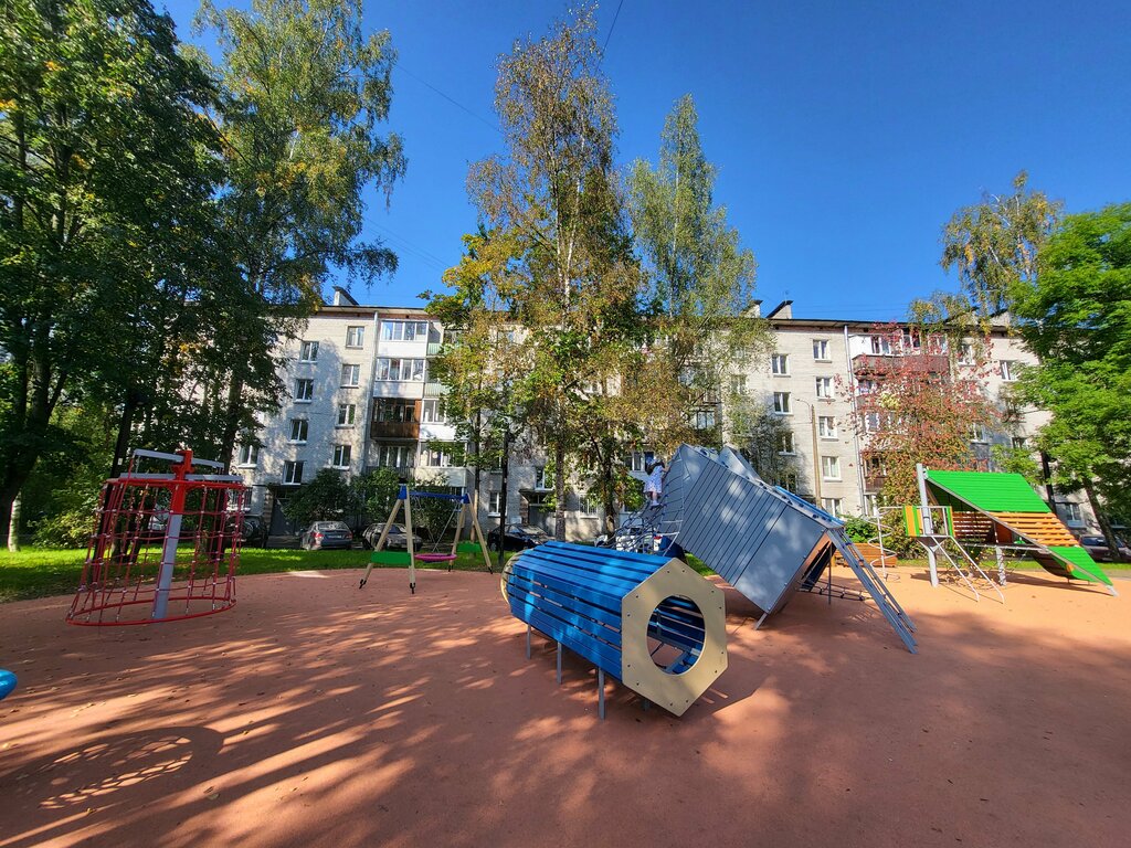Oyun alanı Playground, Peterhof, foto