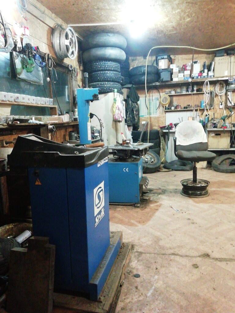 Oto lastik tamiri Шиномонтаж, Volgogradskaya oblastı, foto
